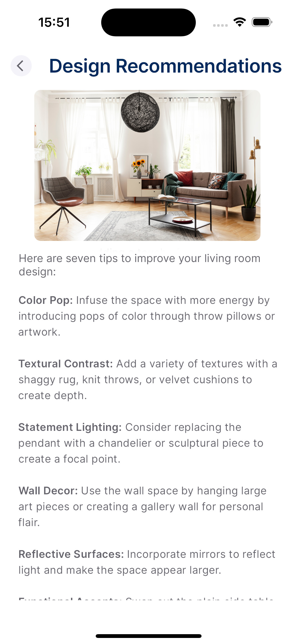 RoomGenius: AI-Enabled Interior Design and Furniture Matching